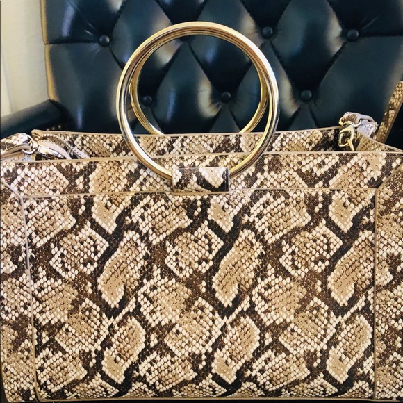White House Black Market | Bags | Snake Print Purse | Poshmark